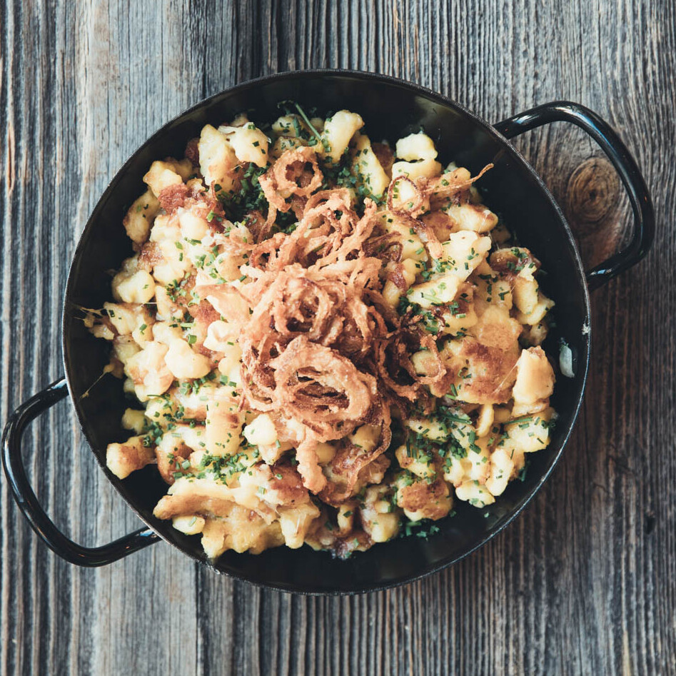 Rezept - Pongauer Kasnocken (Käsespätzle)