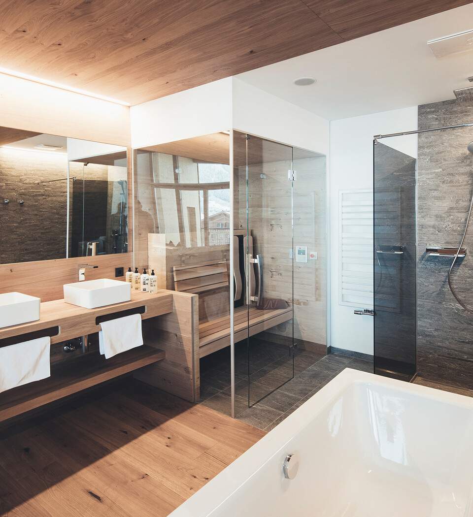 Zimmer mit Sauna in Großarl, Österreich |4*S Hotel Nesslerhof
