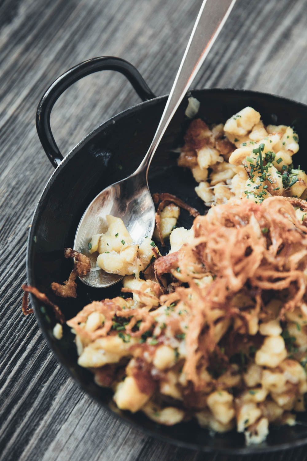 Rezept - Pongauer Kasnocken (Käsespätzle)
